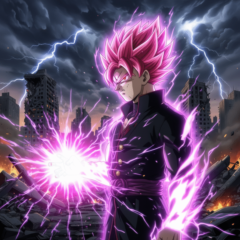 Goku Black PFP – Dark Saiyan Power & Epic Anime profile pic