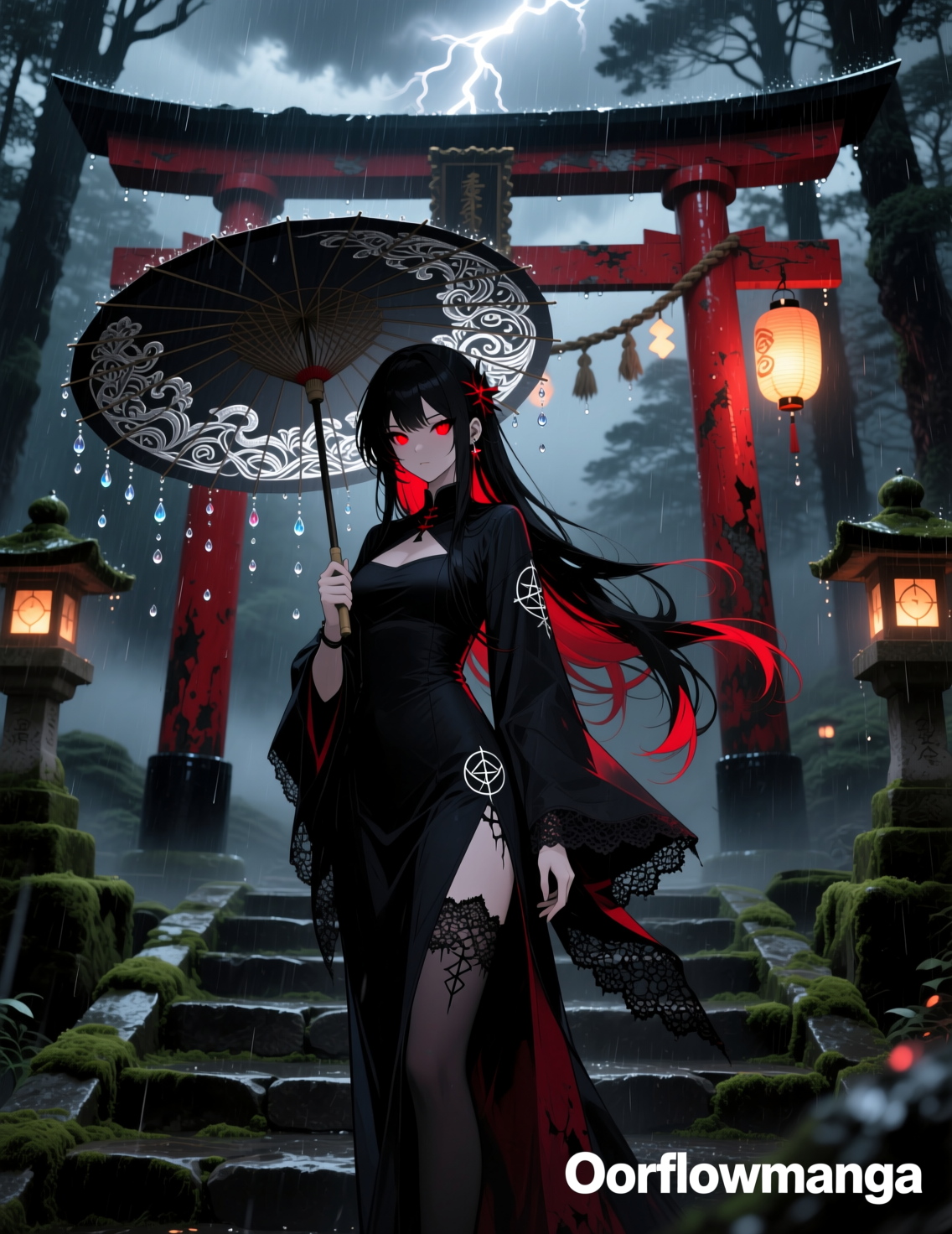 Ravenna Character Art : The Dark Rose of Eternity