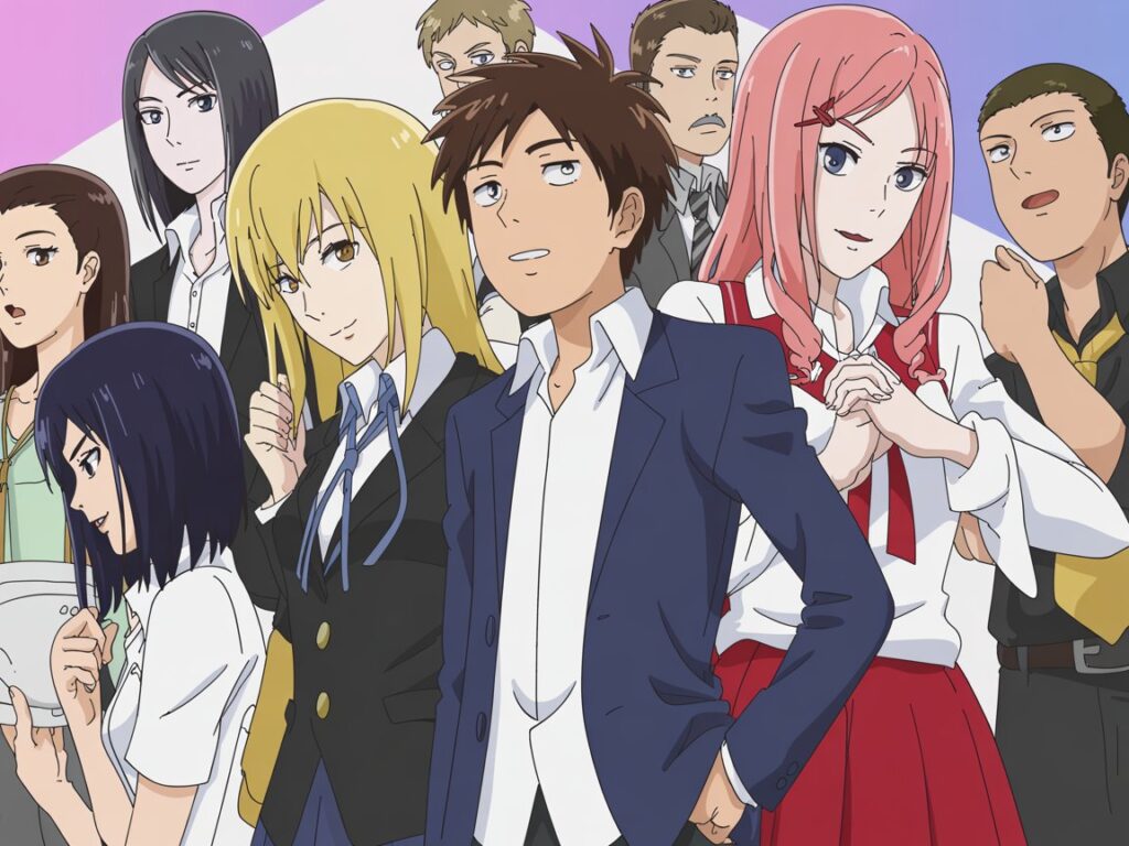 Modaete Yo Adam Kun – Bold Romantic Comedy Anime